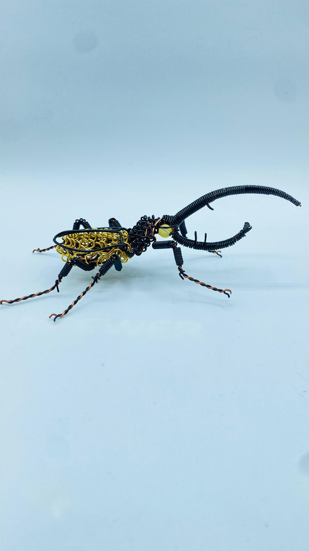 Hercules Beetle Wire Sculpture - Etsy
