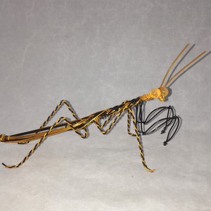 Praying Mantis Wire Sculpture - Etsy