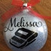Court Reporter Christmas Gift - Custom Voice Writer Student Ornament ...