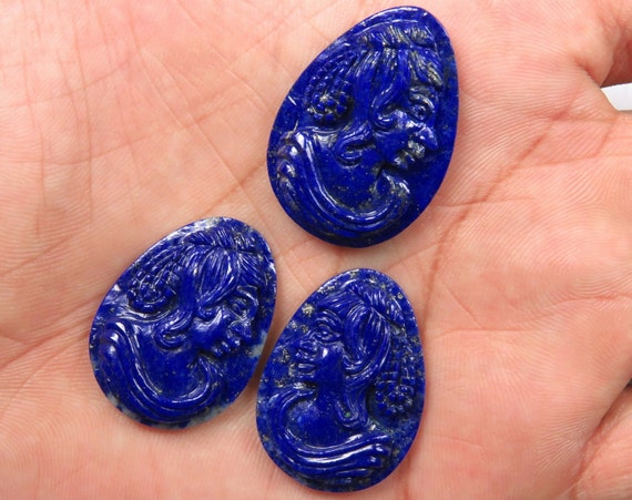 Carved lapis store