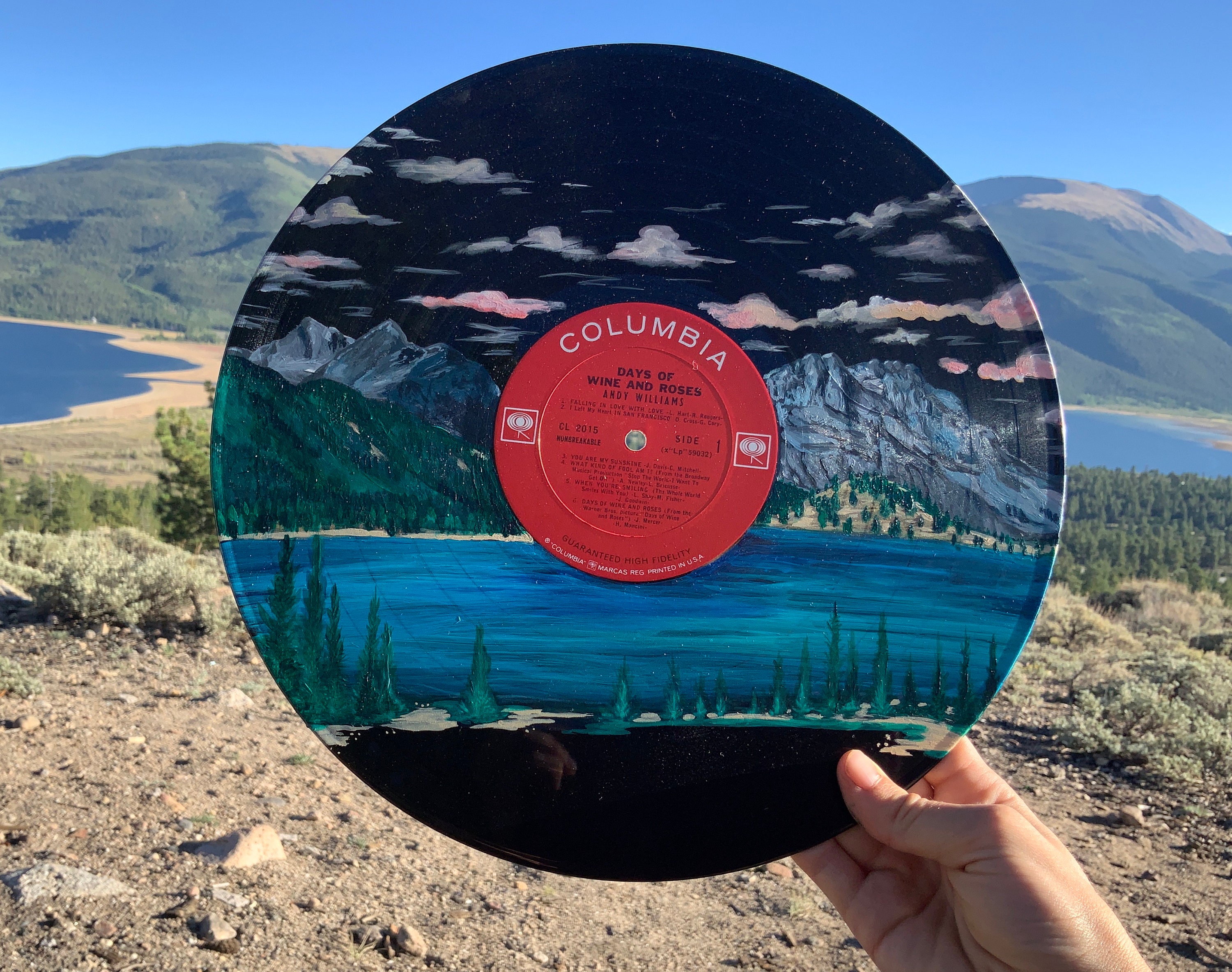 Custom Record Painting - Etsy