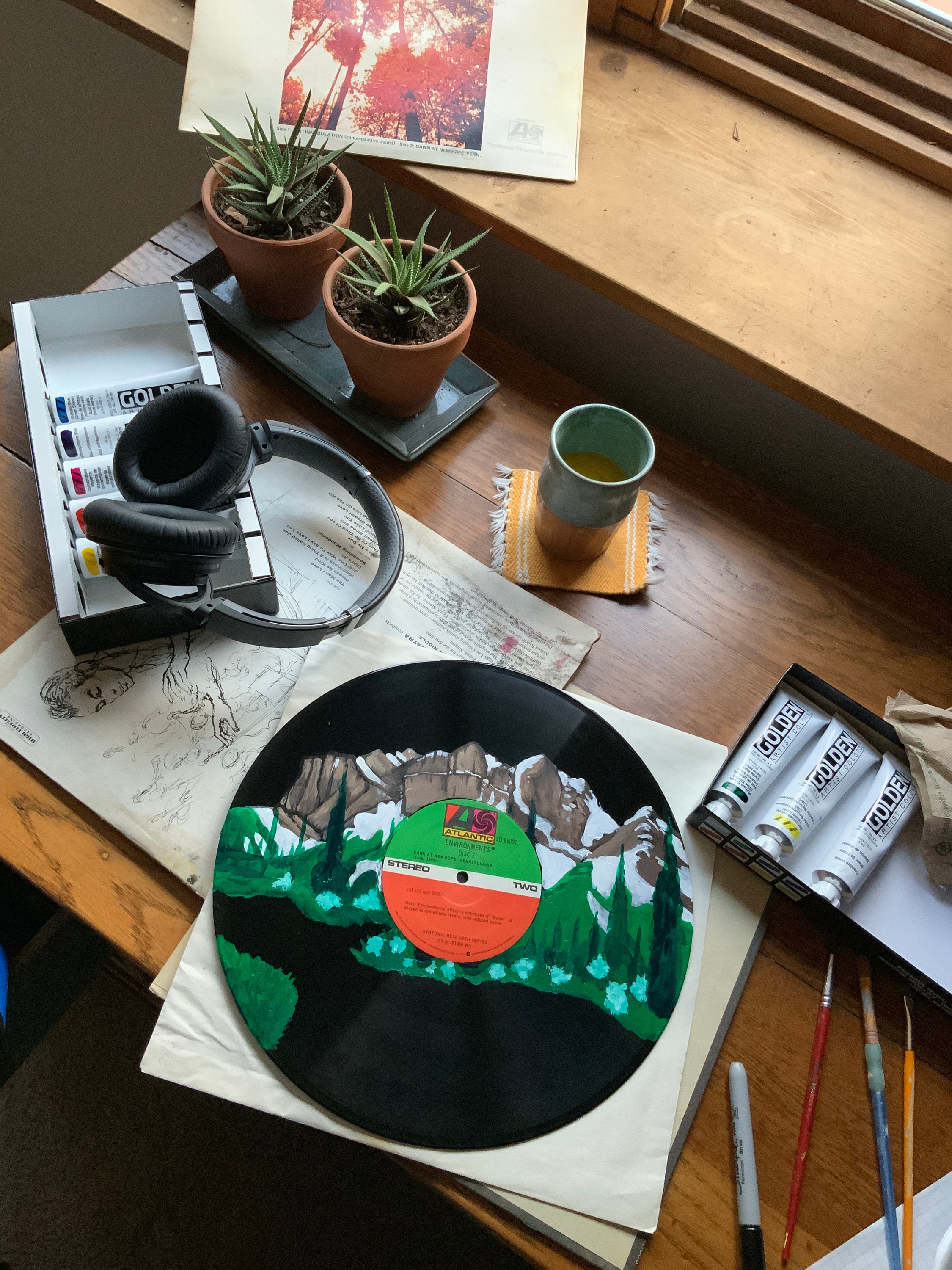 Custom Record Painting - Etsy