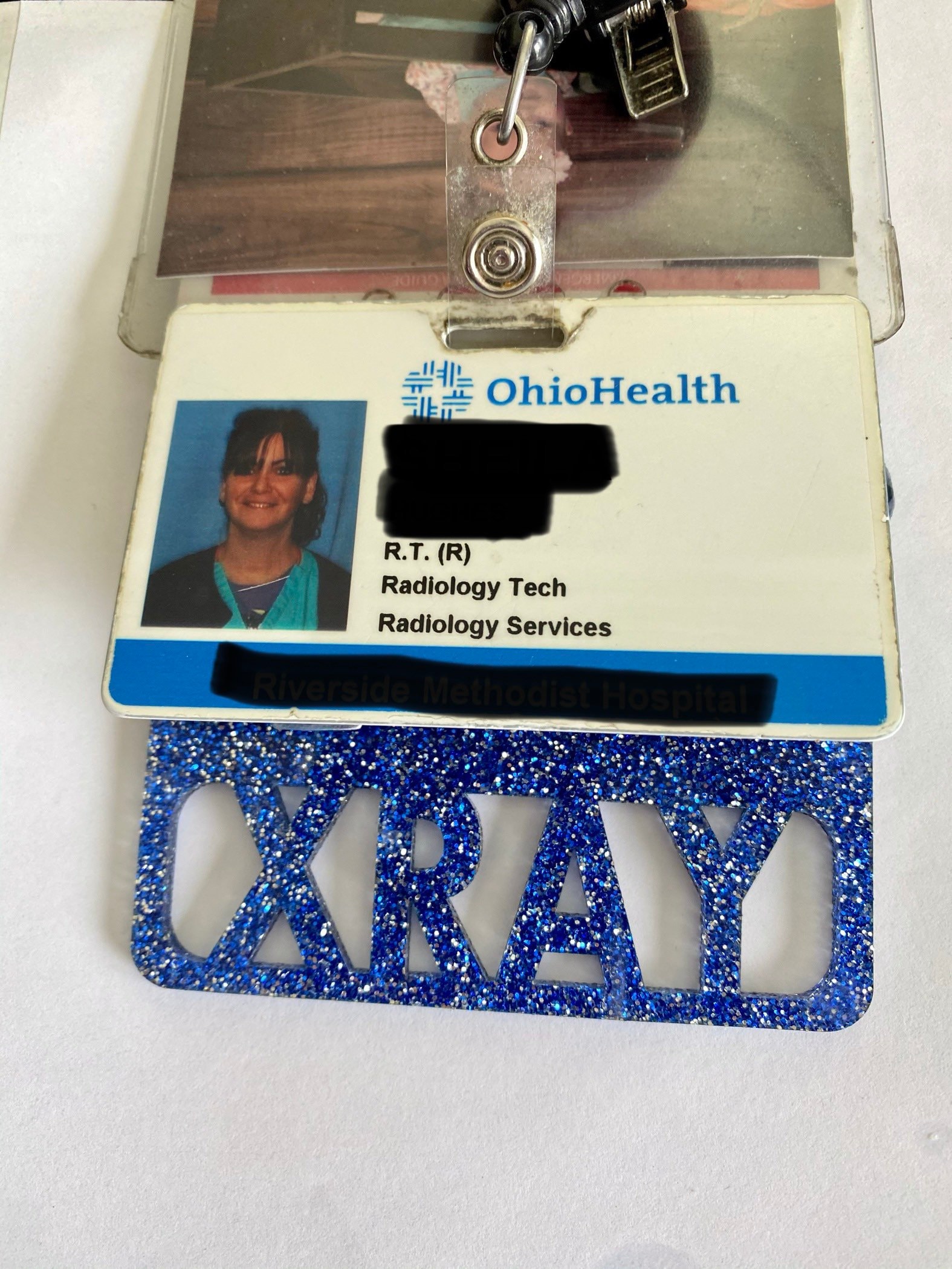 Glitter Badge Buddy, Custom Badge Buddy, Marker Parker, Medical Field ...