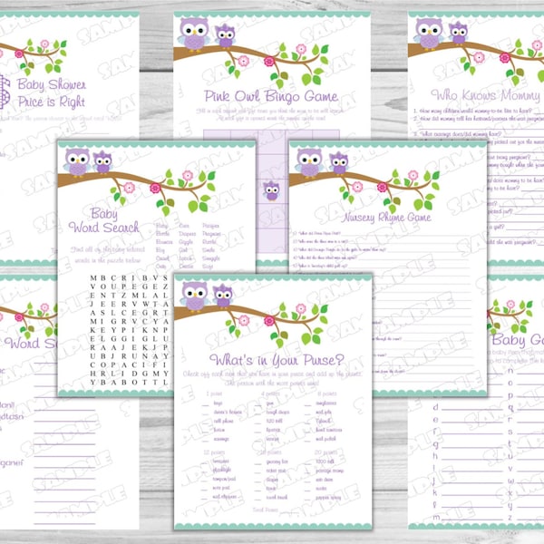 Purple Owl Baby - Etsy