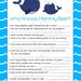 Whale Baby Shower Games Who Knows Mommy Best Printable Whale - Etsy