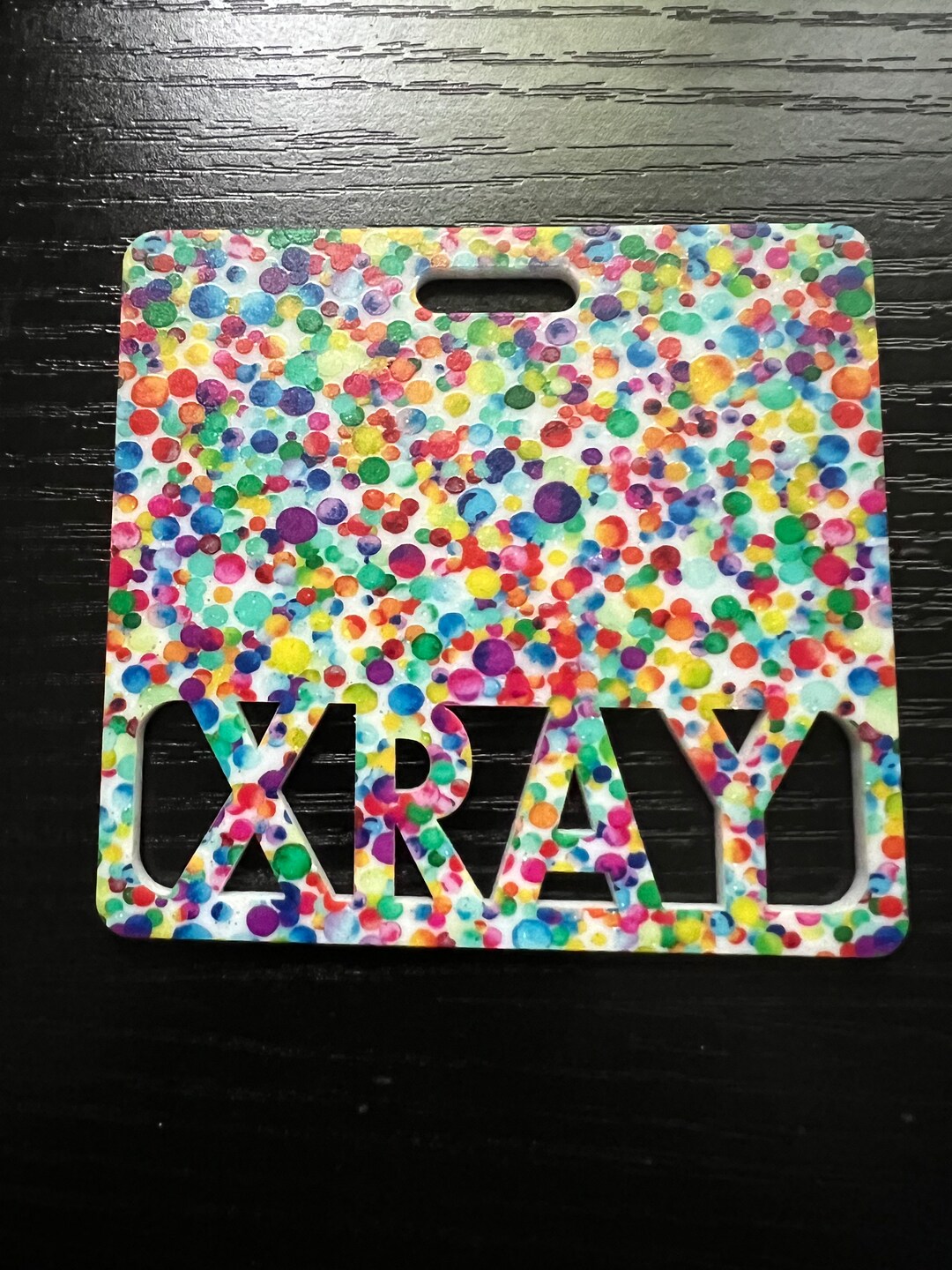 Badge Buddy, Colorful Dots, RN Badge Buddy, Custom Badge Buddy, Marker ...