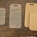 1/8" Acrylic Badge Buddy Blanks, Clear Badge Buddy Blanks, Blank Badge ...