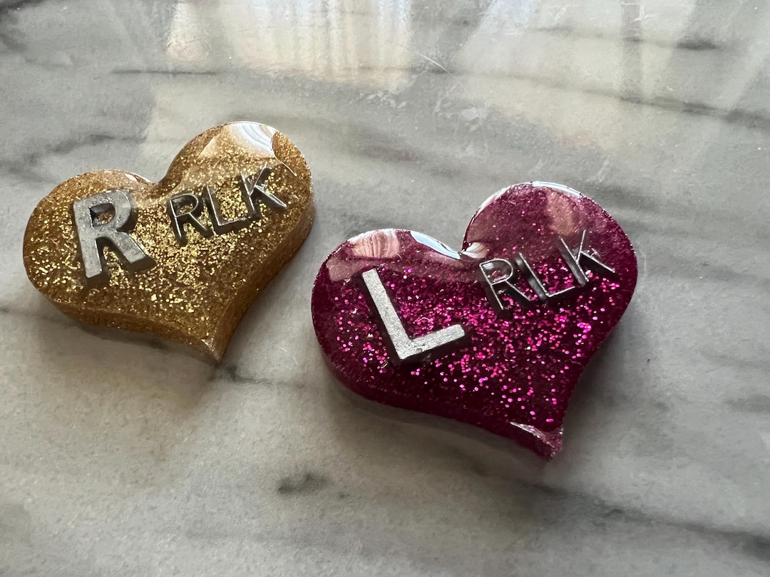 Heart Xray Markers, X-ray Markers, Xray Marker Set, Glitter Hearts 48 ...