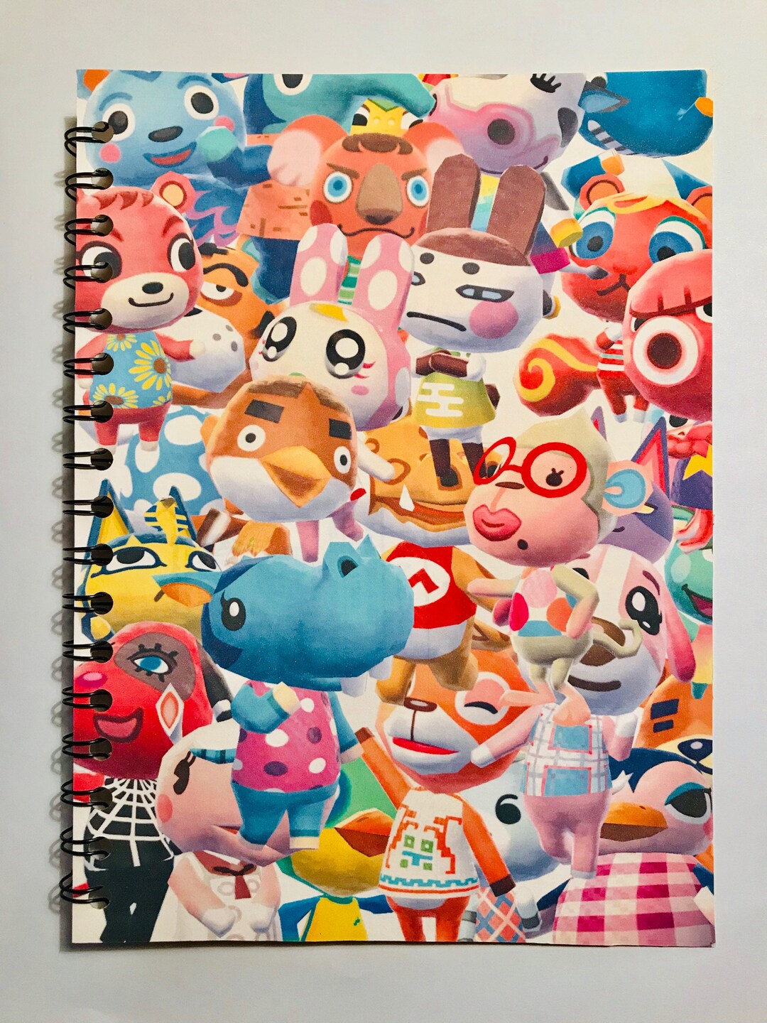 Animal Crossing Villagers Spiral Notebook - Etsy