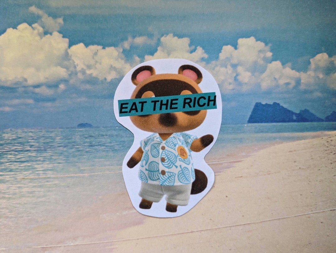Tom Nook Animal Crossing Aesthetic Sticker or Magnet - Etsy