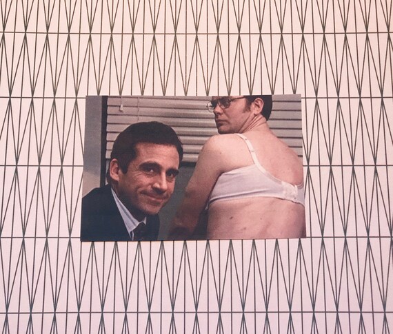 Michael and Dwight Bra Sticker or Magnet Etsy