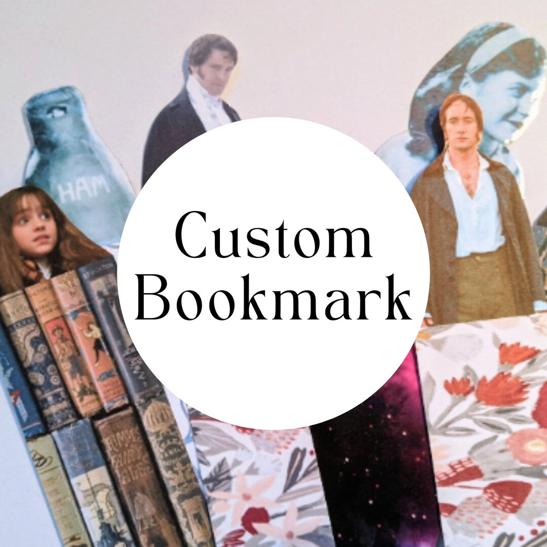 Custom Bookmark - Create Your Own! - Etsy