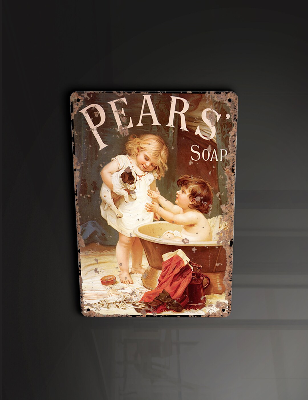 Pears Soap - Metal Sign Metal Plaque Wall Art Decor Signage - Etsy