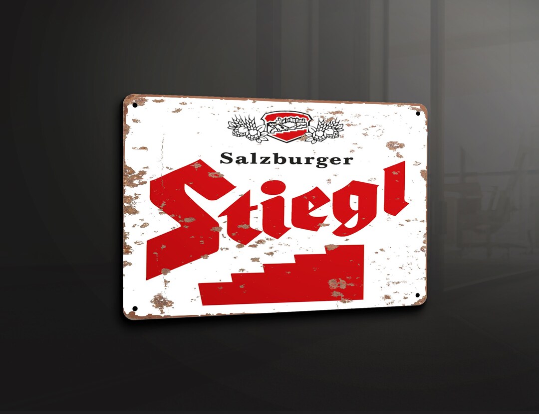 Stiegl Hell Beer Logo Austria Metal Sign Metal Plaque Wall Art Decor ...