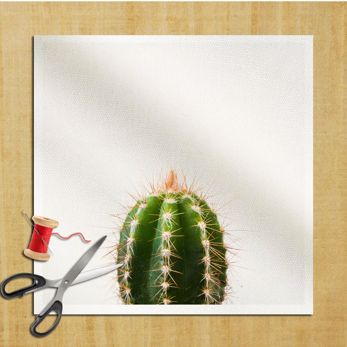 Cactus Cacti Succulcent Cushion Panel Upholstery Cotton - Etsy