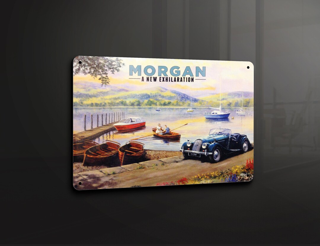 Morgan Motor Vehicle - Metal Sign Metal Plaque Wall Art Decor Signage ...