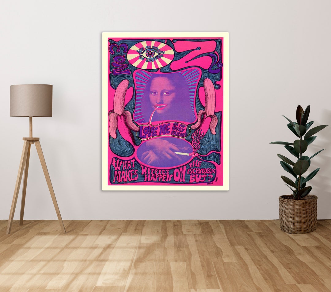 Mona Lisa Magazine Cover - Metal Sign Metal Plaque Wall Art Decor ...