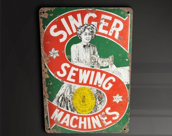 Singer Sewing Machines Laser Cut Metal Advertising Sign - Etsy