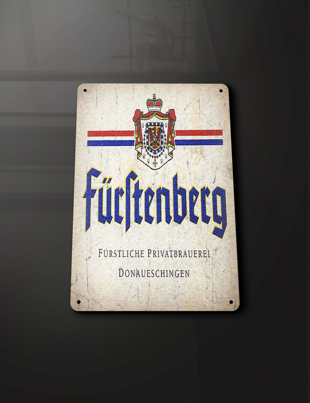 Fürstenberg Allemagne Pub Beer Bar - Plaque en métal, Plaque en métal ...