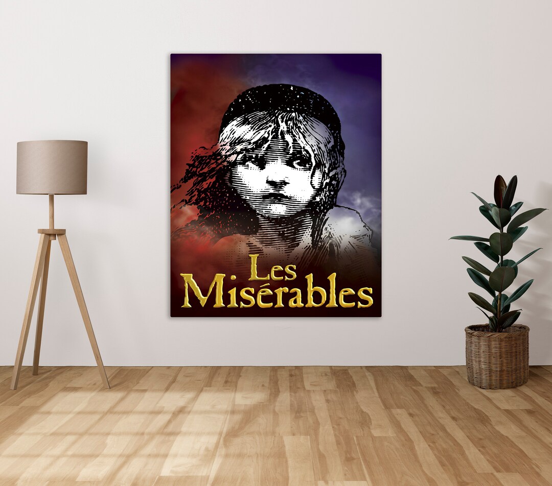 Les Miserables Stage Show - Metal Sign Metal Plaque Wall Art Decor ...