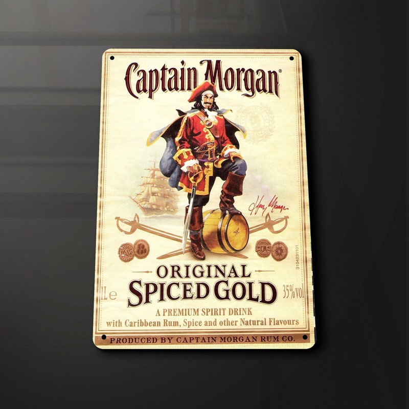 Captain Morgan - Etsy