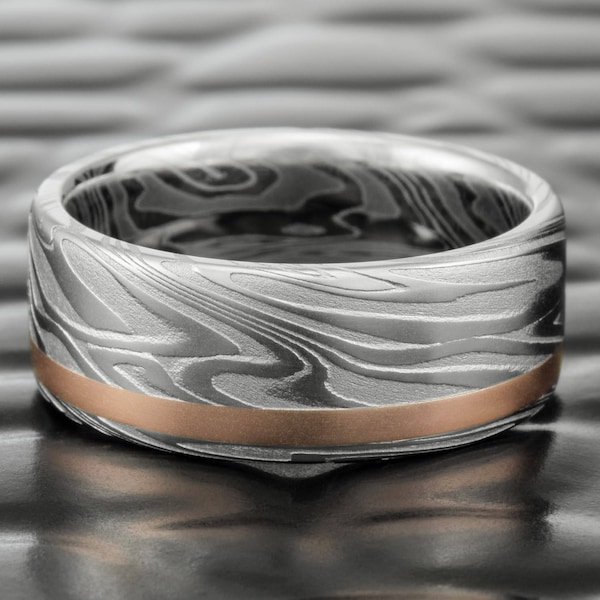 Wood Grain Ring - Etsy