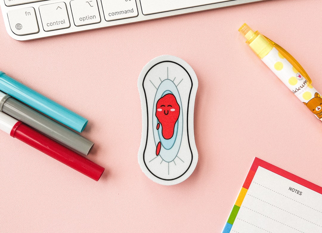 Happy Pad Pantyliner Sticker for Tampons Pads and Secret Menstrual ...