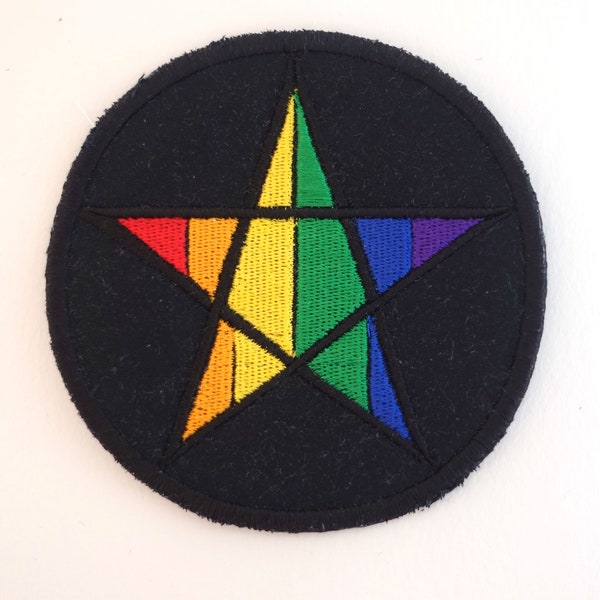 Rainbow Pentacle - Etsy