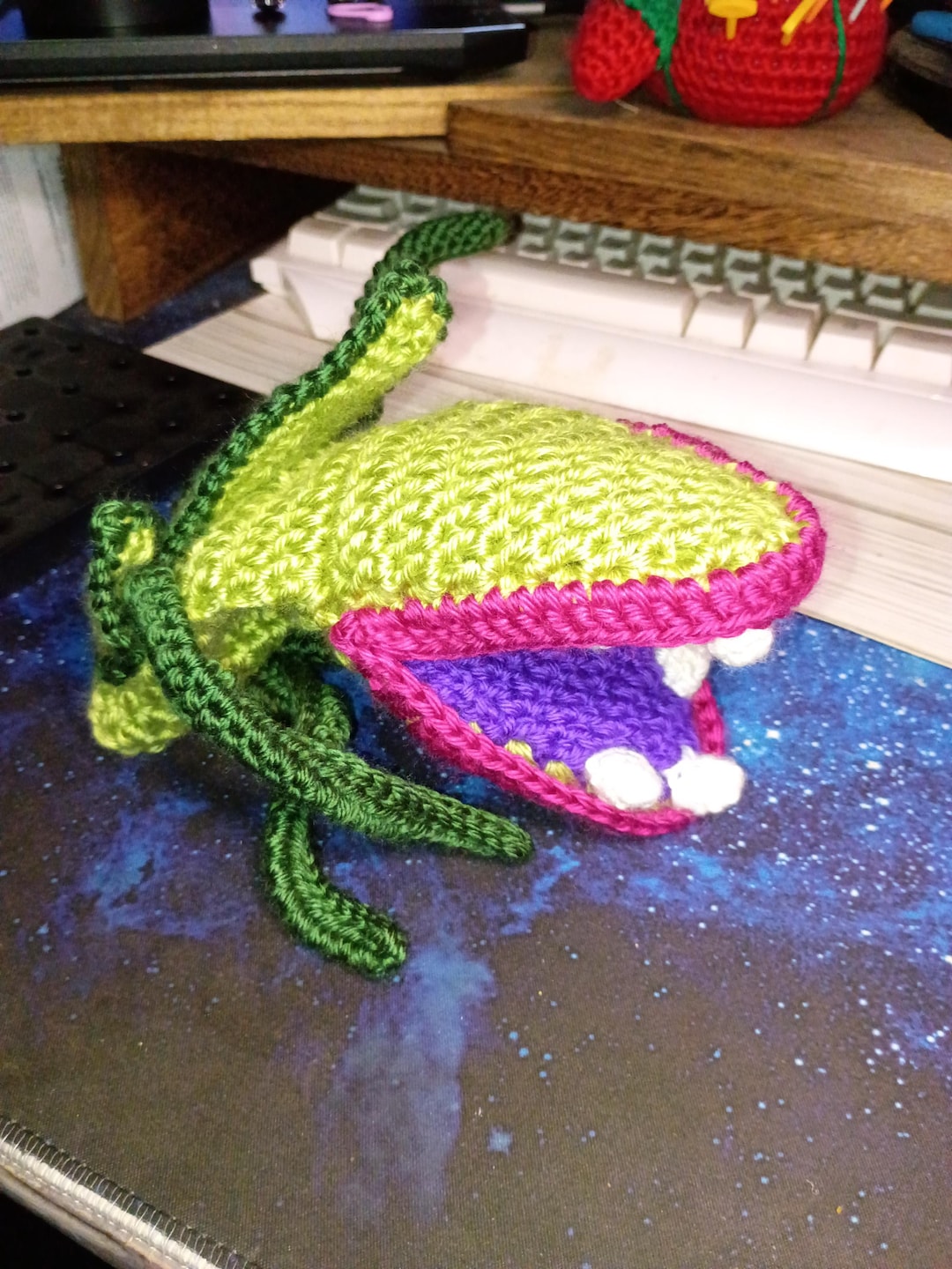 Audrey II Crochet Hand Puppet: Little Shop of Horrors Inspired Toy ...