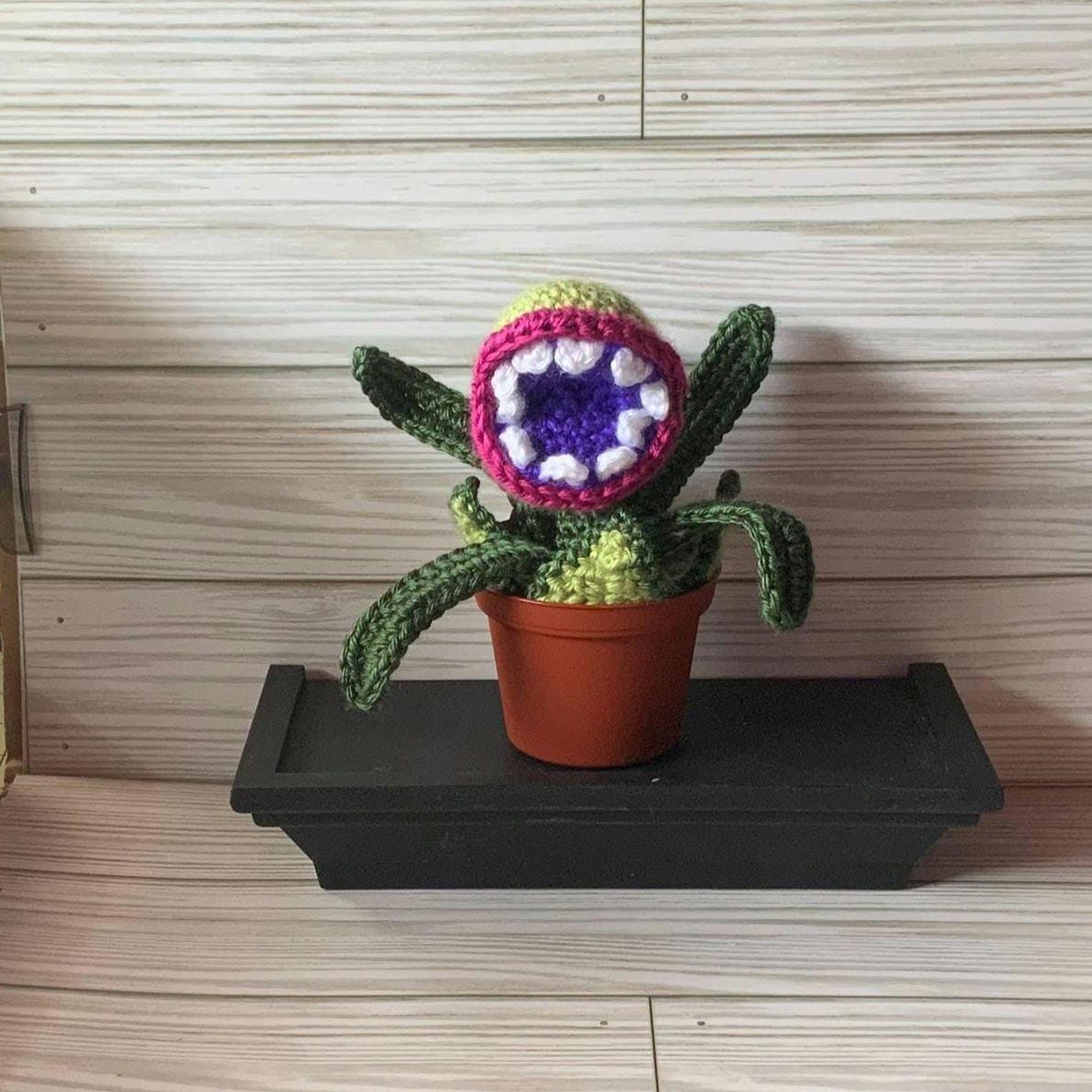 Handmade Crochet Audrey II – Little Shop of Horrors-inspired Plant ...