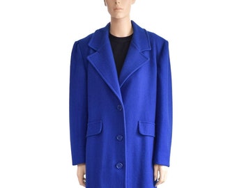 Cobalt Blue Coat - Etsy