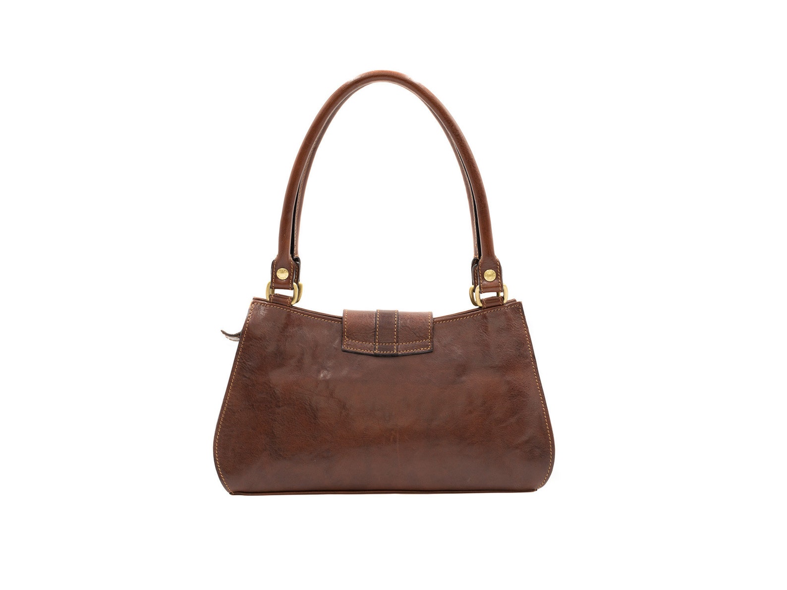 I Ponti Firenze Brown Leather Purse, Vintage 90s, Size Medium - Etsy