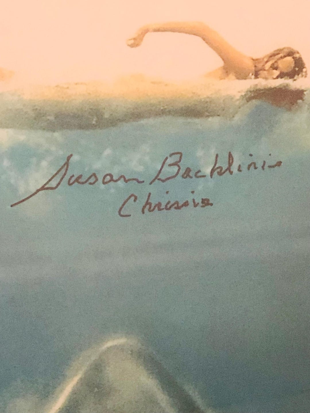 JAWS 1975 Signed Susan Backlinie First Victim 16x20 Color Photo Poster ...