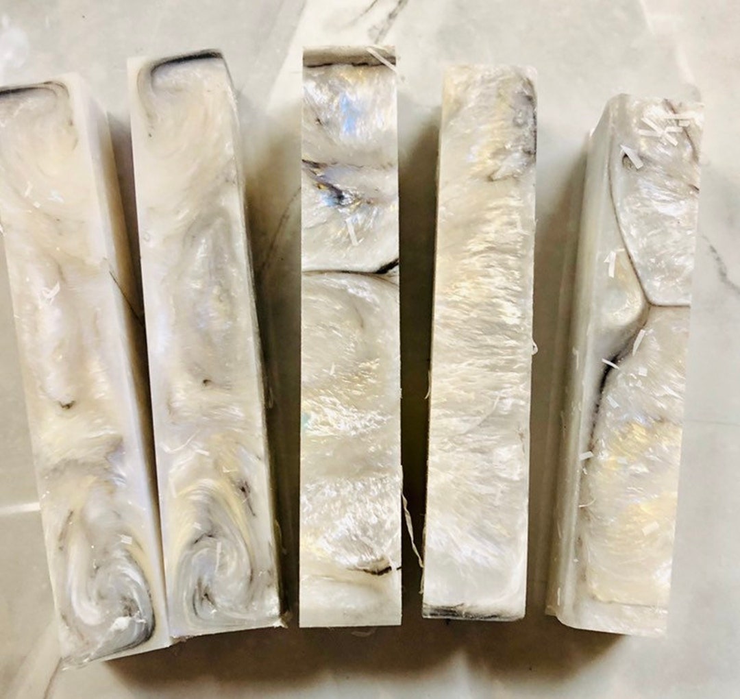 Resin Pen Blanks With Opal Colours - Etsy