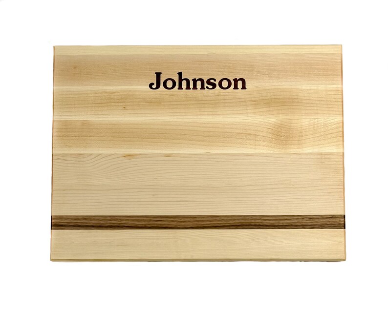 Custom Wood Inlay Cutting Board - Etsy