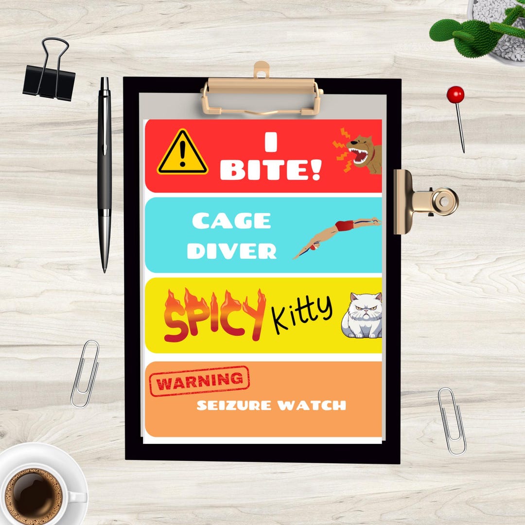 28 Funny Veterinary Cage Cards – Instant Download - Etsy