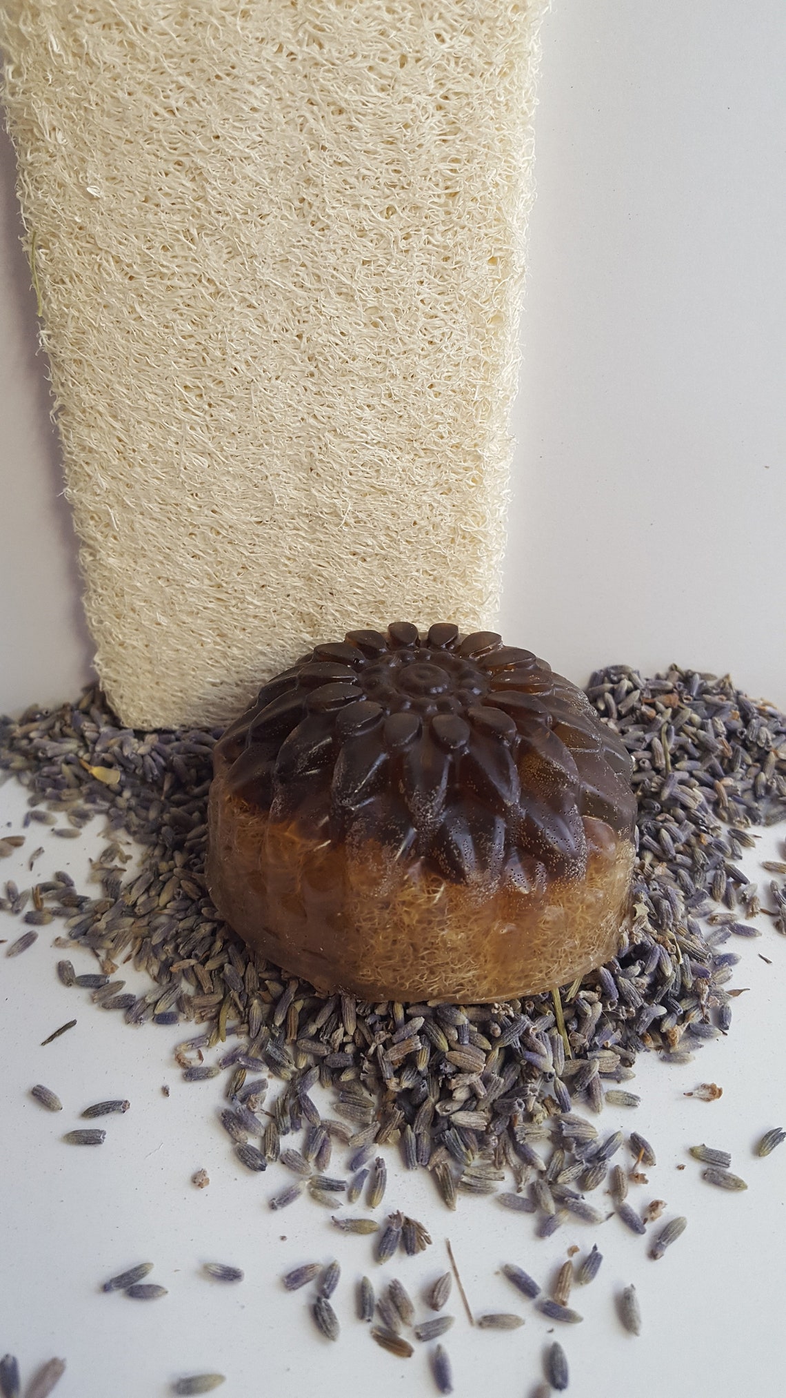 Lavender Loofah Soap 3 Pc Value Pk - Made Fresh on Demand! - Etsy