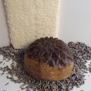 Lavender Loofah Soap 3 Pc Value Pk - Made Fresh on Demand! - Etsy