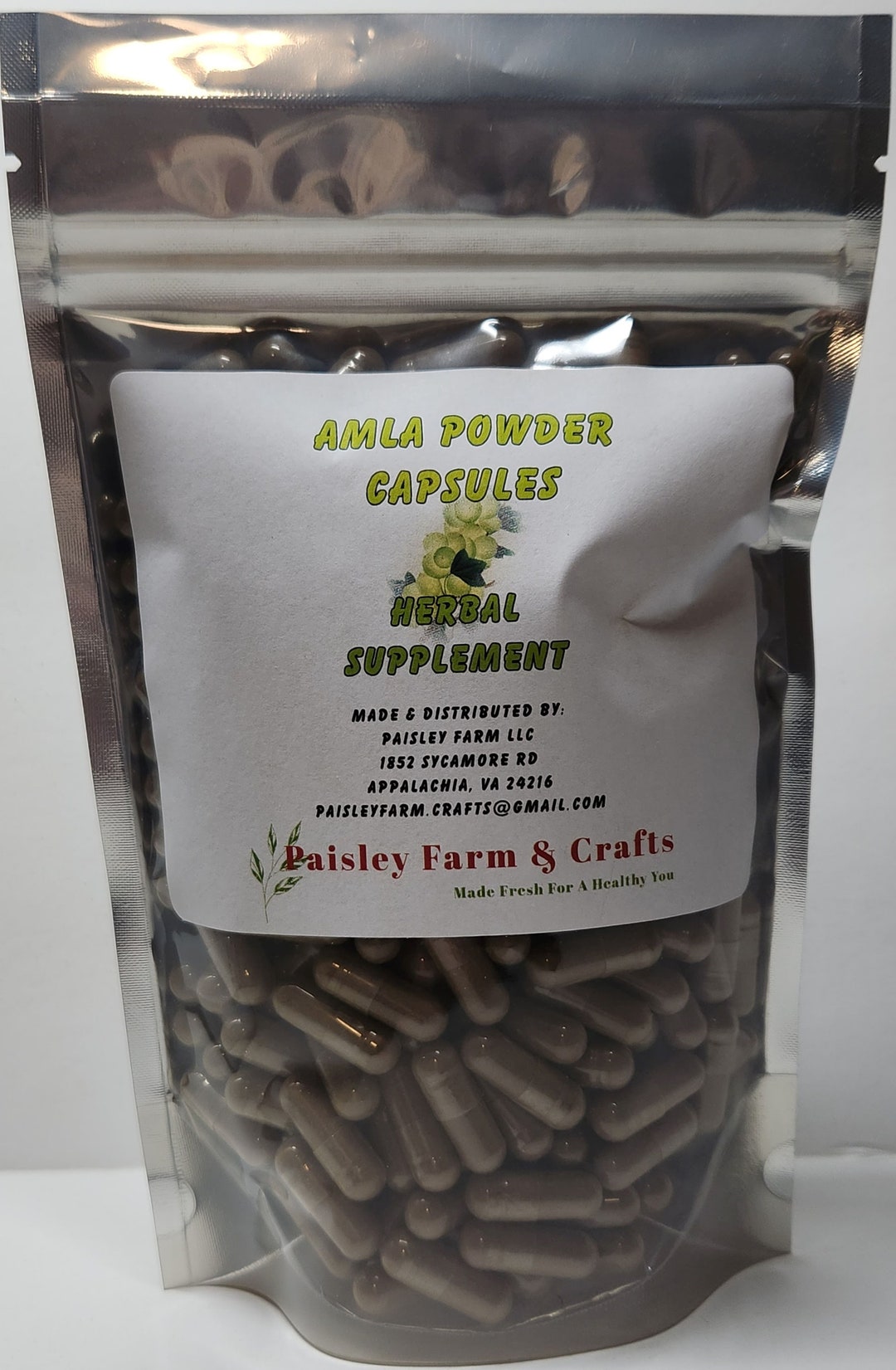 Amla Capsules - Made Fresh on Demand! - Etsy