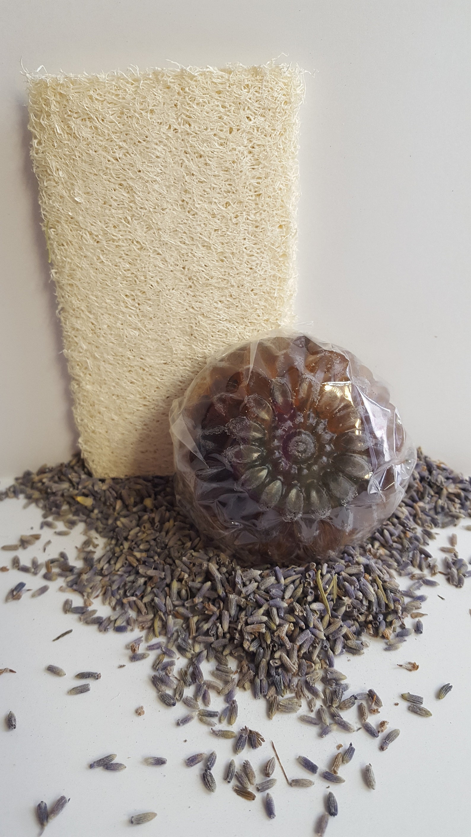 Lavender Loofah Soap 3 Pc Value Pk - Made Fresh on Demand! - Etsy