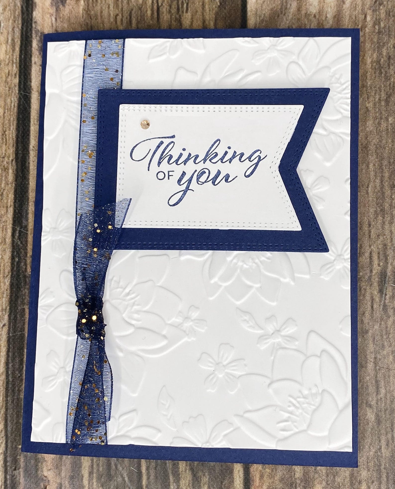 Stampin up Card Kit Handmade thinking of You Layered Florals 3D ...