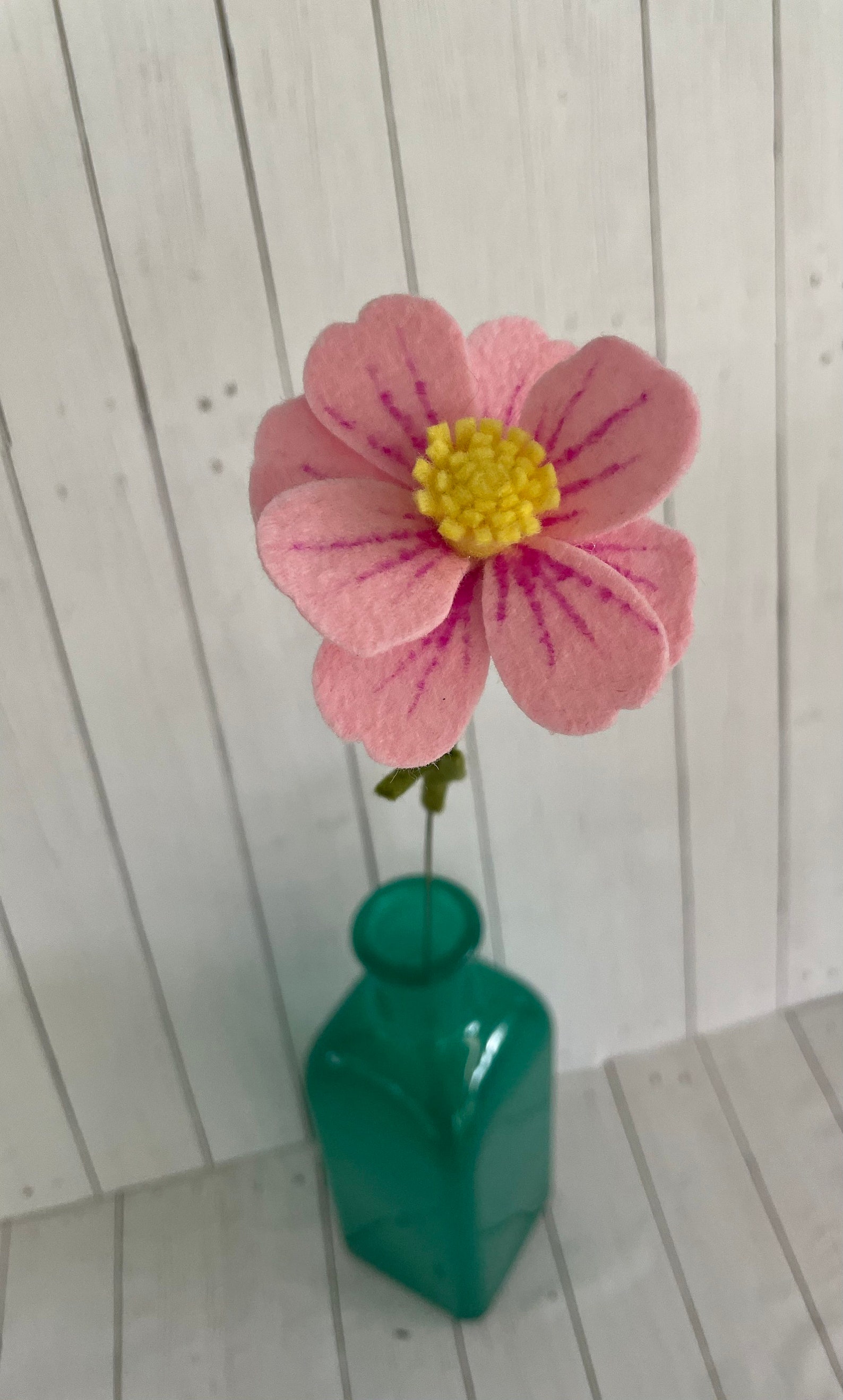 October Birth Month Flower Stem: Felt Cosmos Single Stem for - Etsy