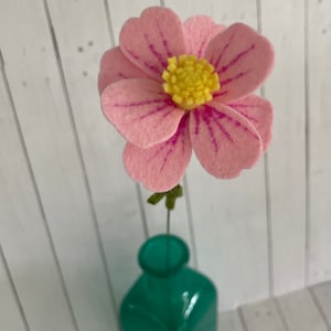 October Birth Month Flower Stem: Felt Cosmos - Single Stem for Floral ...