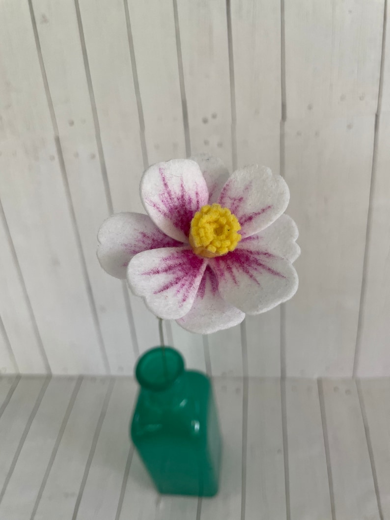 October Birth Month Flower Stem: Felt Cosmos Single Stem for - Etsy