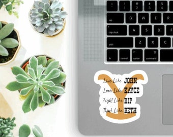 Rip Yellowstone Sticker - Etsy