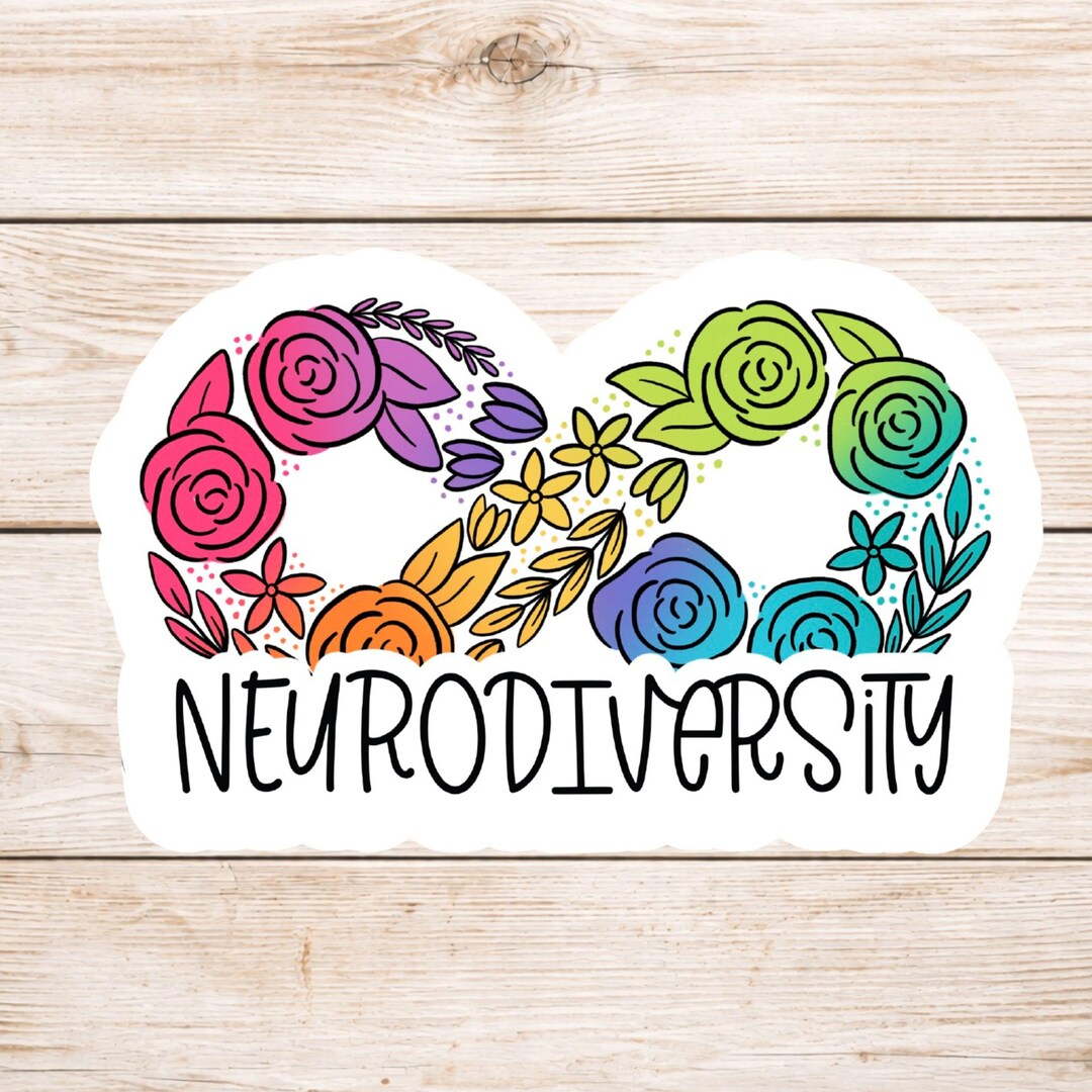 Neurodiversity Pride Vinyl Sticker - Etsy