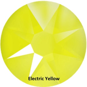 30ss HOTFIX Regular, AB, and Special Effects Colors 72 Pieces 1/2 Gross ...