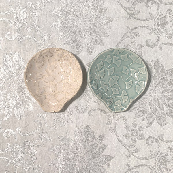 Green Ginkgo Pottery - Etsy