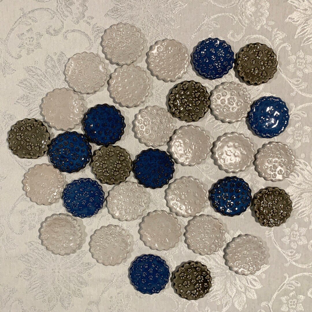 Dog Paw Dish Ceramic Chopstick Rest, Spoon Rest, Pill Dish, Handmade ...