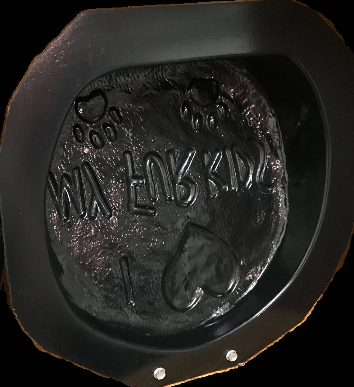 SPOILED DOG MOLD concrete mold abs plastic garden rock | Etsy